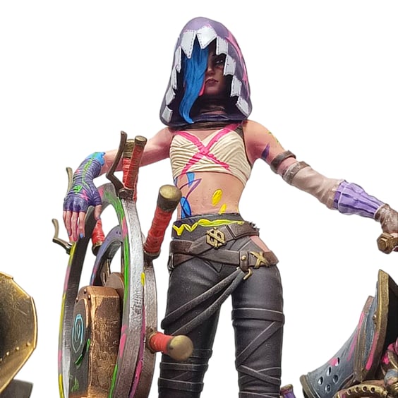 Колекційна фігурка 3D Magicca: Arcane: League of Legends: Jinx (Balloon ...