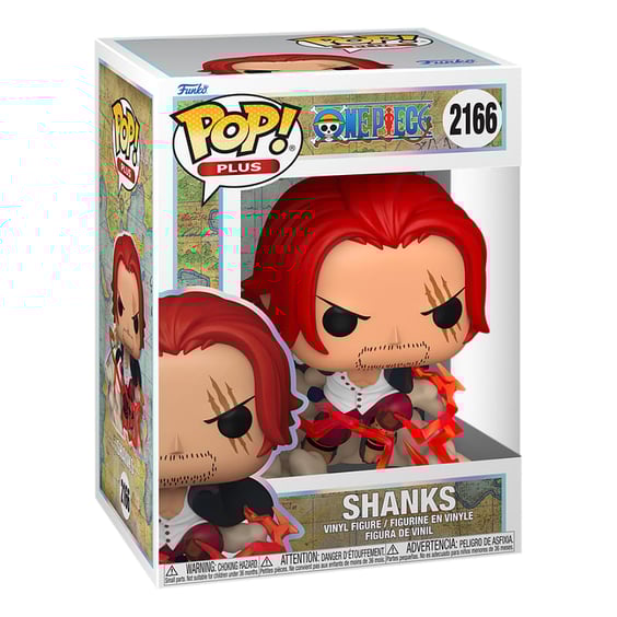 Фігурка Funko POP!: Plus: One Piece: Shanks, (90566) – купити в ...