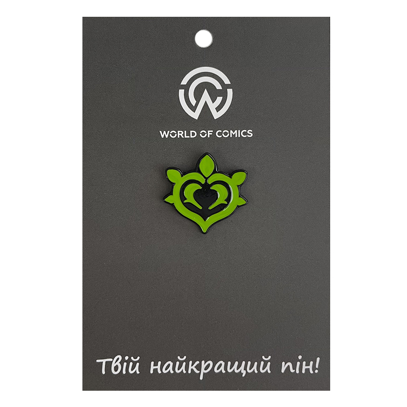 Металевий значок (пін) Genshin Impact: Dendro: Logo, (13703) – купити в ...