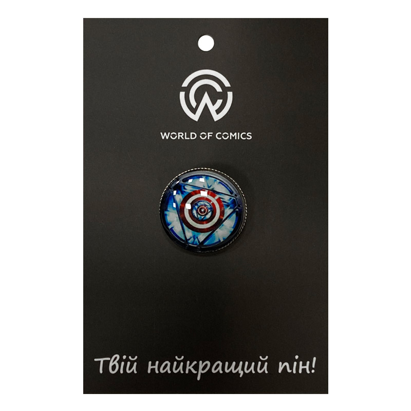 Металевий значки (піни) Marvel: Arc Reactor and Shield, (13893 ...