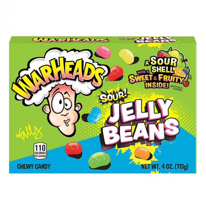 Цукерки Warheads: Sour Jelly Beans, (235010) – купити в інтернет ...