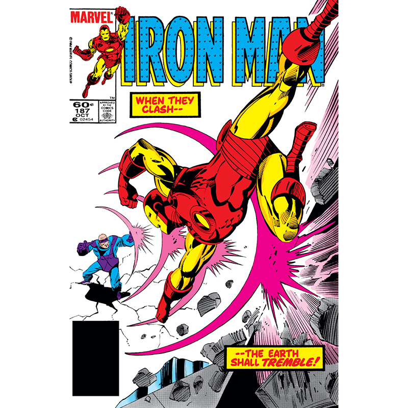 Комикс Marvel. Iron Man. The Vengeance of Vibro. Volume 1. #187 ...
