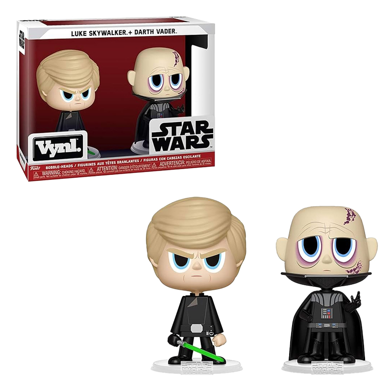 Фігурка Funko: Vynl.: Star Wars: Luke Skywalker + Darth Vader (2-Pack ...