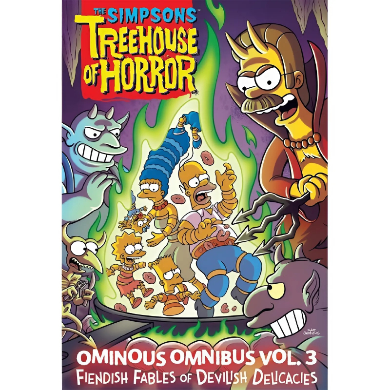 Комікс The Simpsons. Treehouse of Horror. Ominous Omnibus. Fiendish ...