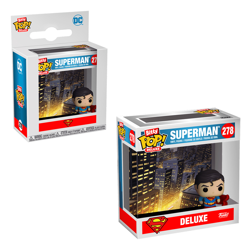Фігурка Funko Bitty POP!: Deluxe: DC: Superman, (81299) – купити в ...