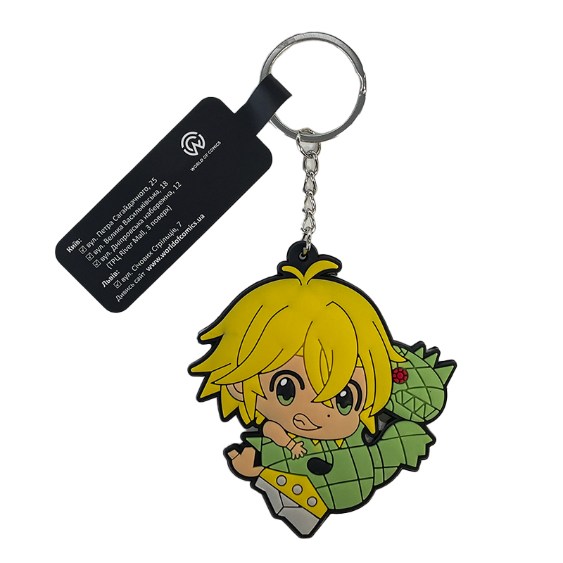 Брелок двосторонній Seven Deadly Sins: Meliodas (Chibi), (9422 ...