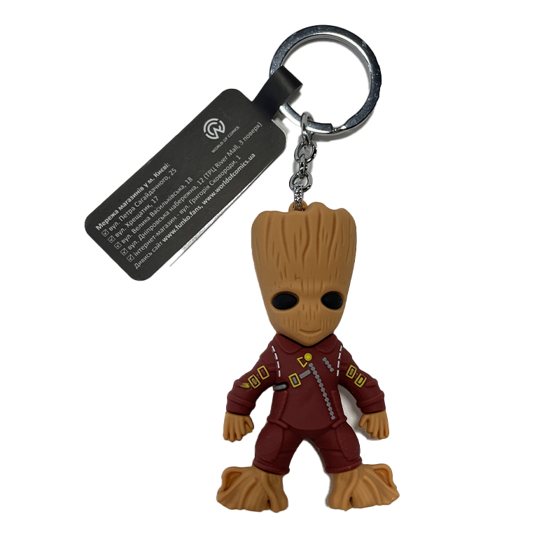 3D брелок Marvel: Groot (Brown), (9517) – купити в інтернет-магазині ...